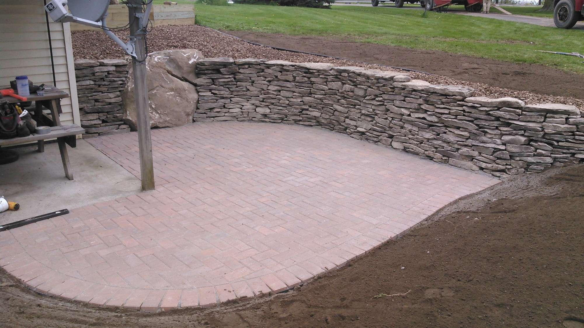 Fieldstone Walls - Faery's Landscaping